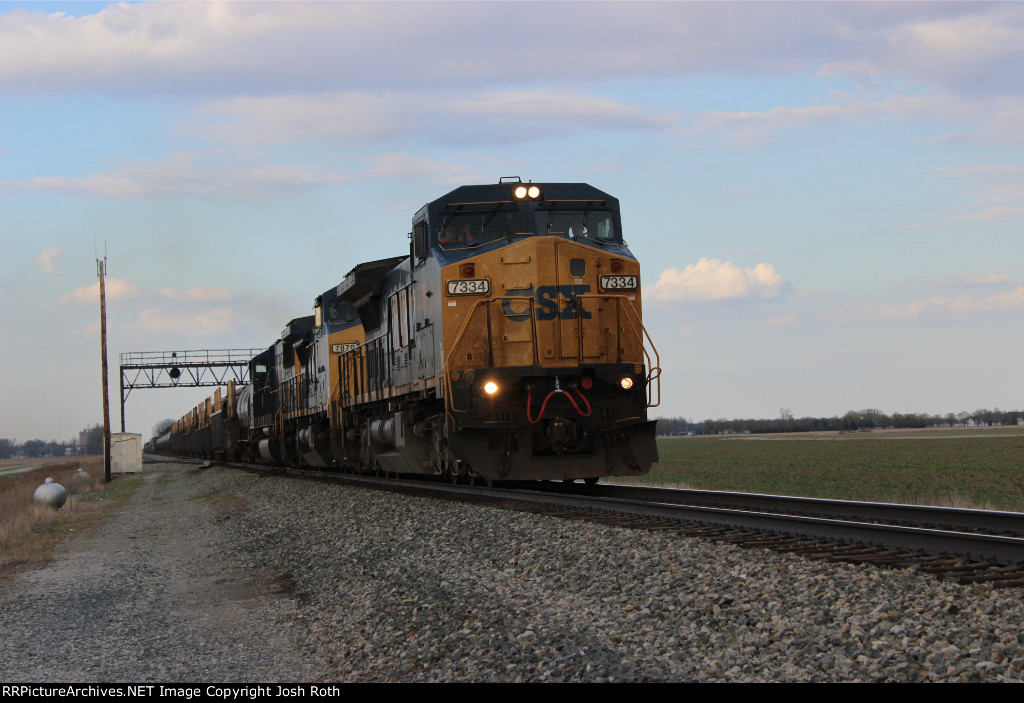 CSX 7334, CSX 7870 & CSX 8786